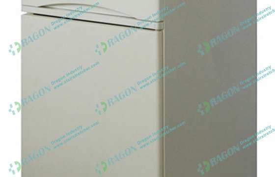 Steel Frame ABS Plastic Bedside Cabinet with Castor for hospital ward furniture