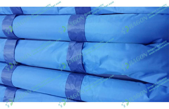 Blue Waterproof Foldable Ripple Medical Bubble Mattress with Pump for nursing care