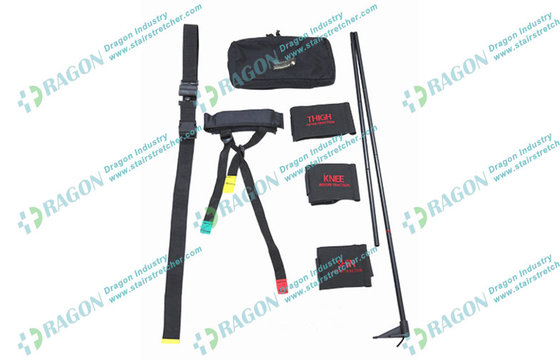 Length Adjustable Ambulance Stretcher / Leg Traction Splint with Nylon Tape