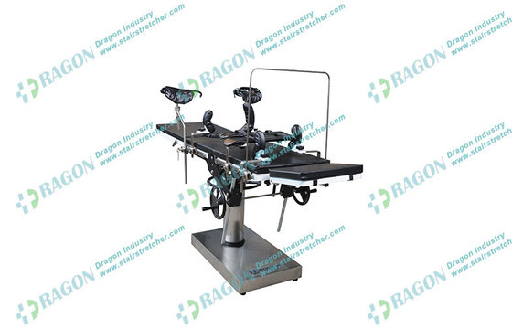Multi - purpose carbon steel radiolucent operating table with plastic spraying