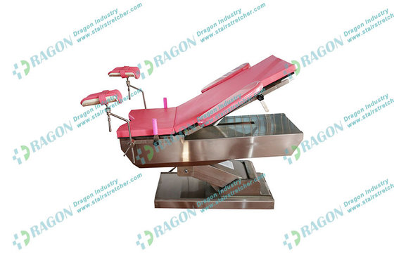 Adjustable Medical Surgery Gynecology Table , Electric Hydraulic Operating Table