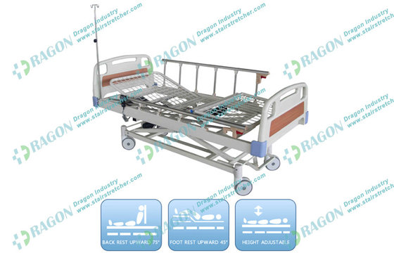 Spare battery Electric Hospital Bed for home , CPR control  rotating hospital bed