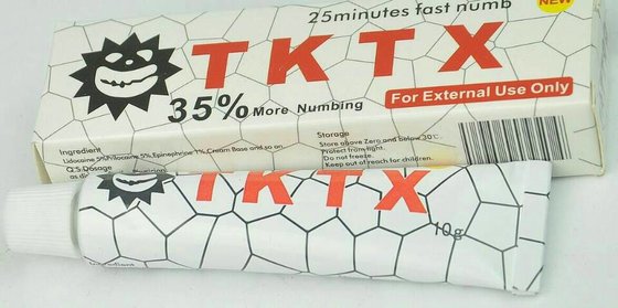 TKTX 35%  Special Effects Anesthetic Strong Numb Cream For Tattoo