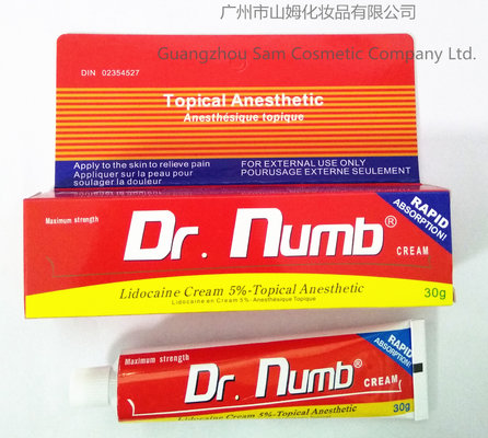 Dr. Numb(Topical Anesthetic) 30g-strong quality ,Special Effects Anesthetic Strong Numb Cream For Tattoo