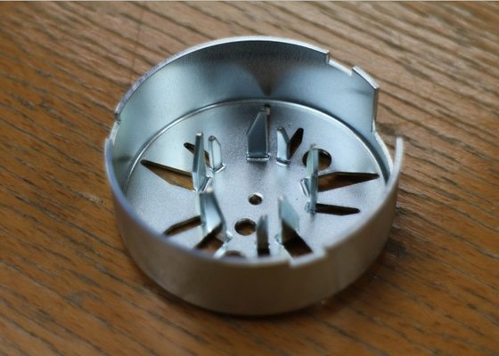 China Durable Silver Advanced Custom Sheet Metal Fabrication Progressive Die Plating supplier