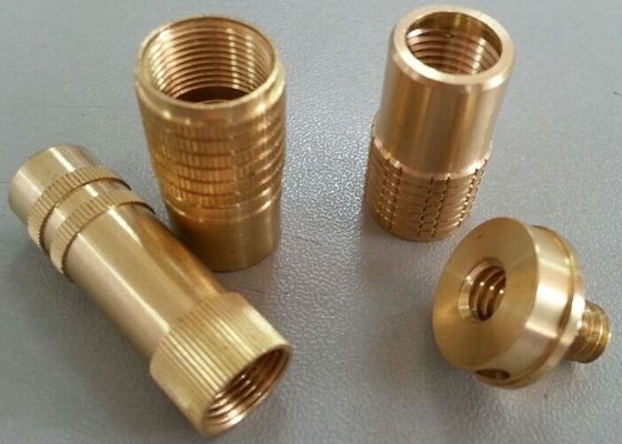 China OEM & ODM Small Precision Brass CNC Turning Parts Custom For Milling Machine supplier