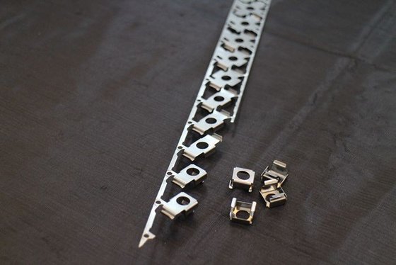 Customized Prototype Metal Progressive Stampings High Speed For Elevator / Mine supplier