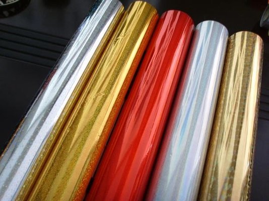 China Greeting Card Holographic Stamping Foil With Eco - Friendly In Material  supplier