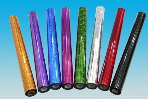 China Gold Silver Holographic Stamping Foil For Wine Box / Food Packing supplier