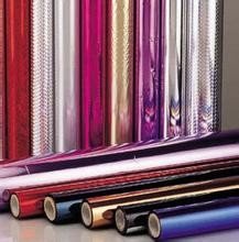 China Christmas Gift Coloured Foil Rolls Wrapping Foil Paper 12Micron Thickness supplier