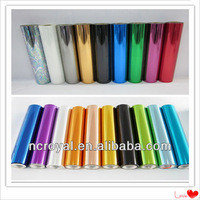 China Cards Colord  Hot Stamping Foil Lamination Film 12Micron / 15Micron supplier