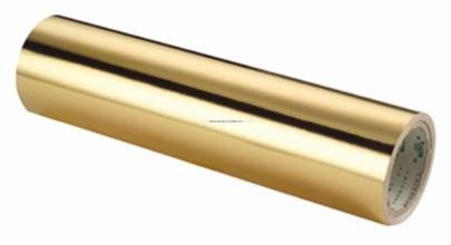 China Plastic Gold Hot Stamping Foil Lamination Film With 3 " Paper Core Customized supplier