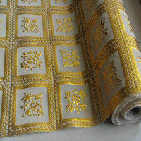 China PET Plastic Stamping Gold Hot Foil Roll For Table Cloth No Ripples Plastic Foils supplier
