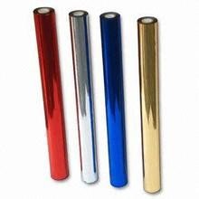 China Chocolate Packaging Silver Hot Stamp Foil Paper Roll 1280mm / 1580mm Width supplier
