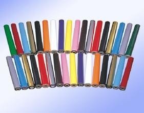 China Wedding Paper Colored Foil Rolls , Wine Box Hot Stamping Foil For Plastic supplier