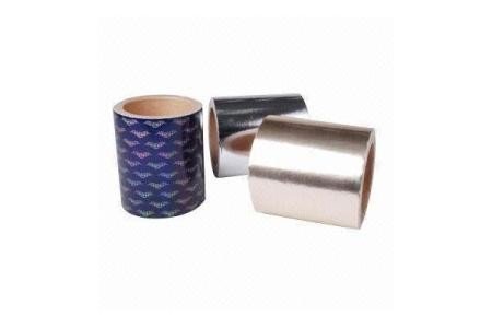 China Greeting Card Printable Silver Foil Heat Transfer 640 Millimeter Width supplier