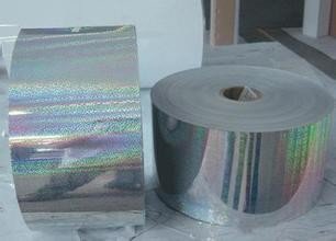 China Wedding Paper Hot Stamp Silver Holographic Foil ISO Approval No Ripples supplier