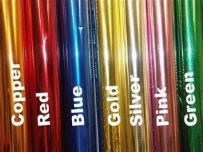 China Colorful Heat Transfer Foil Hot Stamping Printing Wrapping Paper Roll supplier