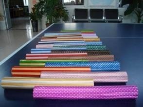 China Hot Stamping Heat Transfer Foil For Greeting Card / Packaging Box supplier
