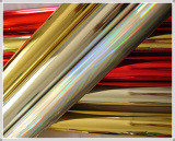 China Beer Label Gold Silver Holographci Hot Stamping Foil 640mm Width supplier