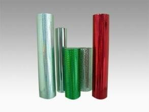 China PET Food Packing Hot Stamping Foil Holographic Transparent Film supplier