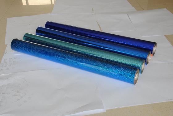 Tobacco Scutcheon Holographic Stamping Foil PET Film 15 Micron Thick supplier