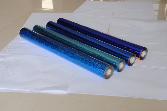 Tobacco Scutcheon Holographic Stamping Foil PET Film 15 Micron Thick supplier