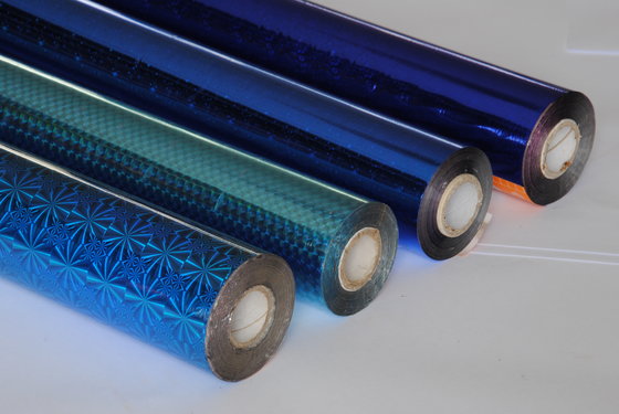 Tobacco Scutcheon Holographic Stamping Foil PET Film 15 Micron Thick supplier