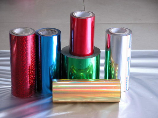 MSDS Hot Stamping Plastic Wrapping Foils Packaging For Glazed UV Inked Paper Book Covers supplier