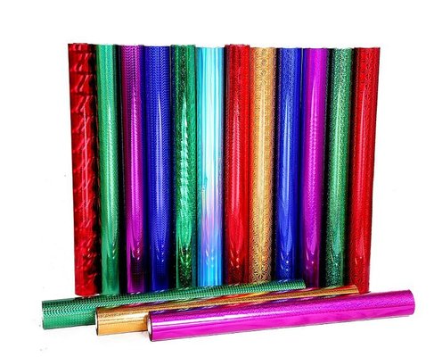 Brightness Holographic Transparent Foil Lamination Film 120Meter Length supplier