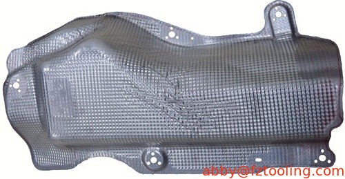 Stamping die tool for corrugated Aluminum heat shield supplier