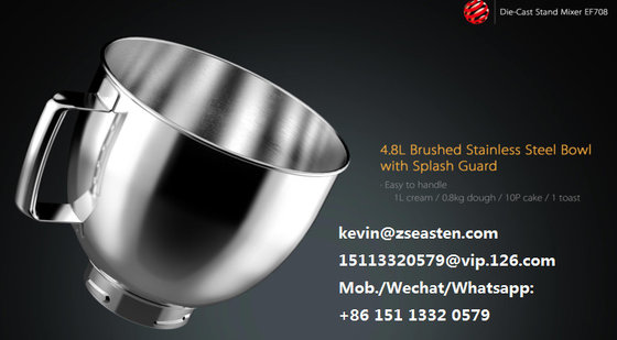 1000W Kitchen Food Aid Stand Mixer/ Preset Timer Dough Electric Cake Die Cast Stand Mixer Price