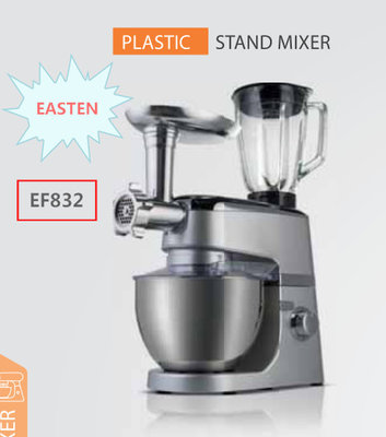Hot Sales ABS Housing Plastic Stand Mixer EF832/ 220~240V 50/60Hz Stand Mixer With Flat Beater