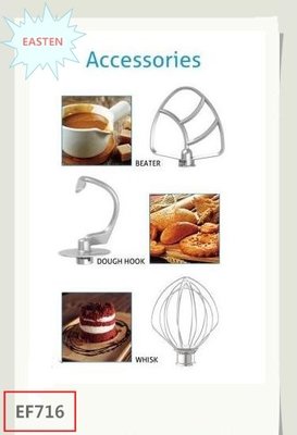 Die Cast Stand Mixers EF716/ Food Stand Mixer/ Kitchen Dough Mixer/ Easten New Stand Mixer Producer