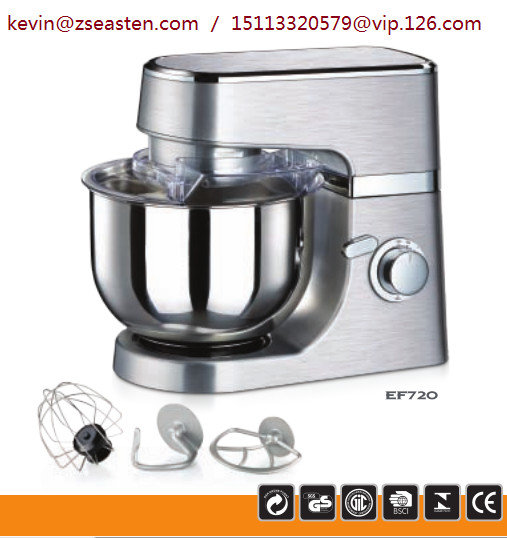 1000W Planetary Dough Kneading Die Cast Stand Mixer EF720/ 4.5 Litres Diecast Stand Mixer in Kitchen Appliances