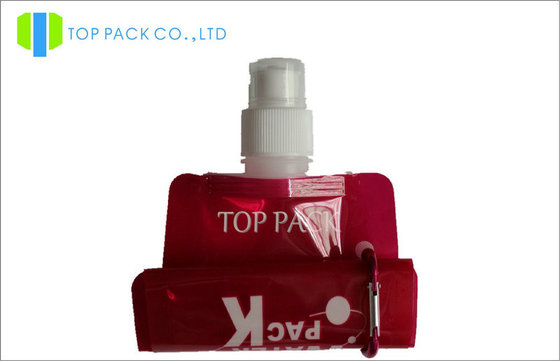 Gravure Printing Stand Up Pouches With Spout , Washing Liquid Packaging Bag