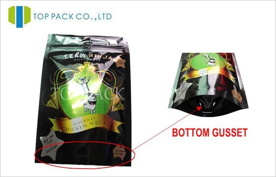 Aluminum Foil Pet Food Packaging For Dog Treats , Dog Doy Pack Pouches