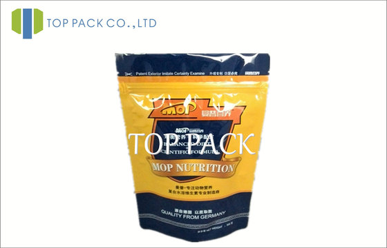 Zipper Plastic Stand Up Pouches