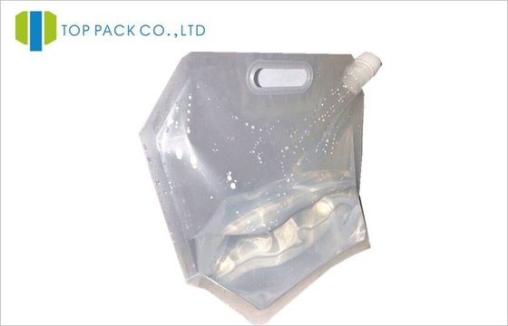 Plastic Spouted Pouches Packaging BOPA Eco-Friendly Gusset Bottom Water Store