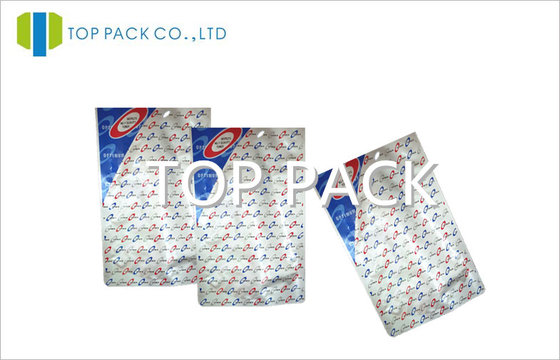 Customs Printing Stand Up Resealable Pouches For Food Shining Effect Bag