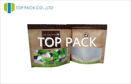 PE Ture Color Ziplock Stand Up Resealable Pouches 80-150 Micron