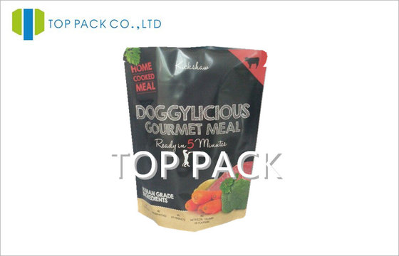 Moisture Proof Plastic Stand Up Pouches Matte Printing Healthy Food Pouches Packaging