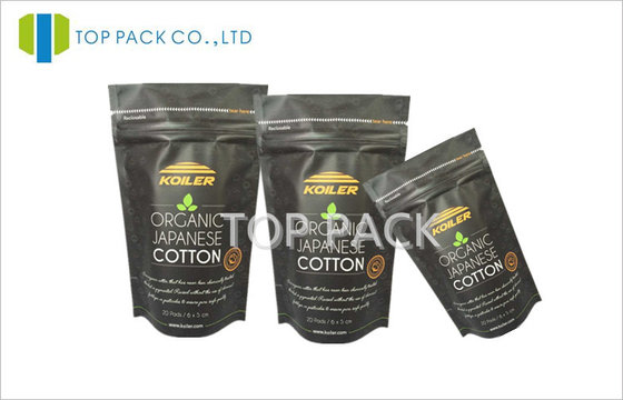 Matt Or Glossy Printing Stand Up Pouch Packaging Easy To Closure