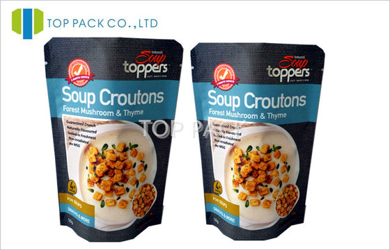 Light Blocking Stand Up Plastic Pouches Custom Printing Coffee Pouches