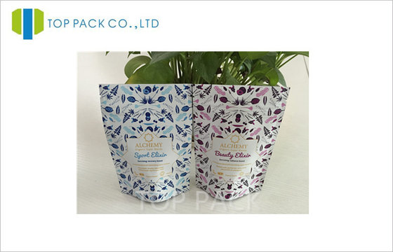 VMPET / PE Aluminum Foil Bags For Snack Food 50g Spice