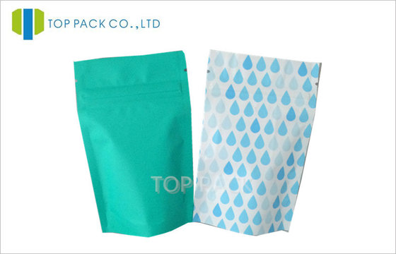 Customized Aluminum Foil Packaging Standing Zip Lock Pouch for Food