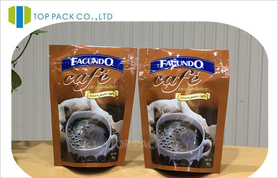 Smell Proof Laminated Coffee Packing Bags , Safety Ziplock Storage Bags