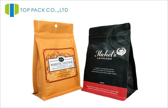 Reclosable Ziplock Stand Up Package Food grade Laminated Plastic Matte finishing