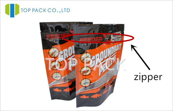 Customized Printed Stand Up Pouches Aluminum Foil Ziper Bag with Window