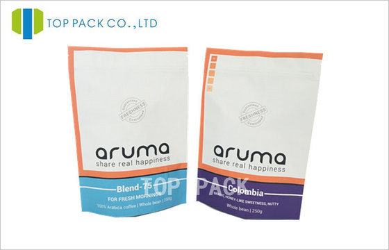 Aluminum Foil Pouch Chia Seeds Packing Stand Up Custom Printing Food Materials